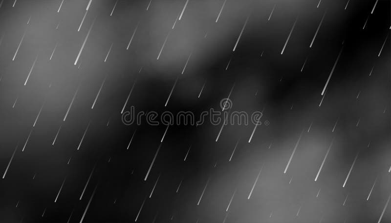Realistic and Natural Rain Droplet Background with Cloudy Effect Stock ...