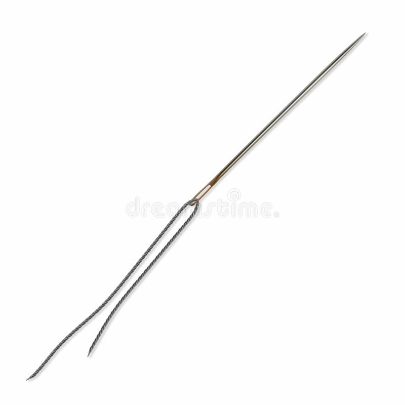 Realistic Needle Nose Pliers with Plastic or Rubber Handles Isolated on ...