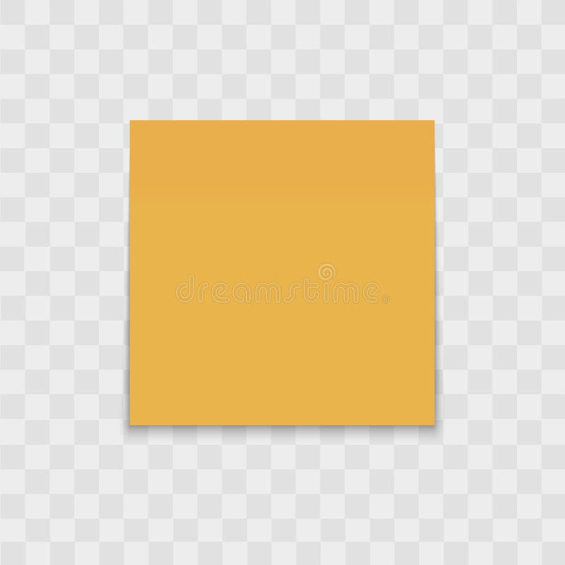 Realistic Note Template Blank Set. Vector Stock Vector - Illustration ...