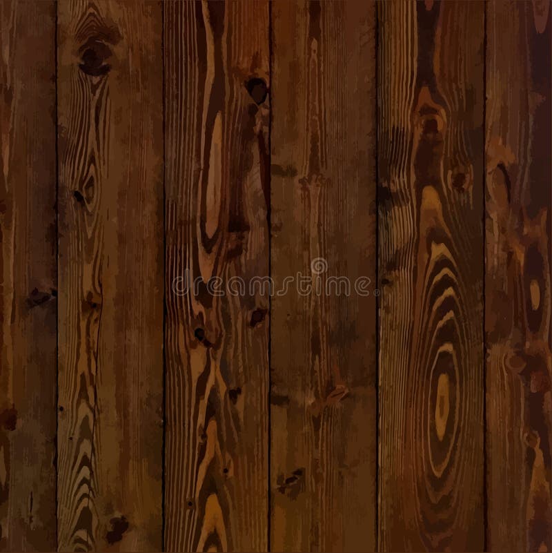 Realistic Old Timber Wood Wall Floor Stock Vector - Illustration of ...
