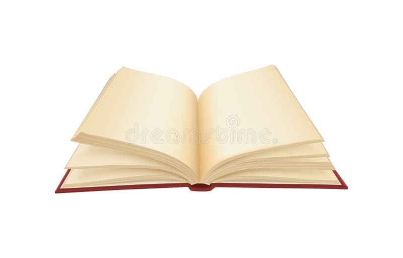 Realistic Open Book stock vector. Illustration of cover - 273662680