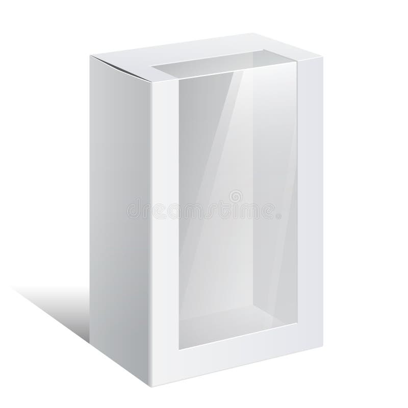 Realistic Open Package Cardboard Box Stock Vector - Illustration of ...