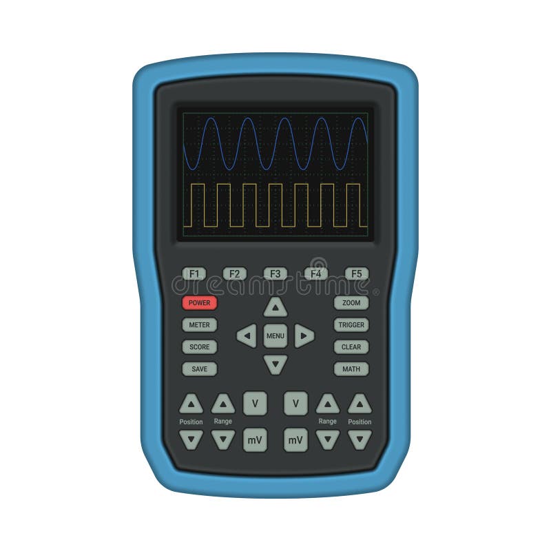 Realistic Oscilloscope Stock Illustrations – 33 Realistic Oscilloscope ...