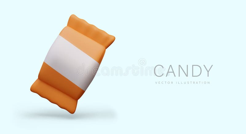 Realistic Packaging, Vector Mockup with Place for Brand Name, Logo ...