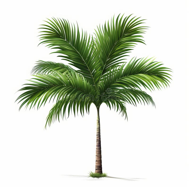 Realistic Palm Tree Stock Image Detailed Rendering Unreal Engine Stock ...