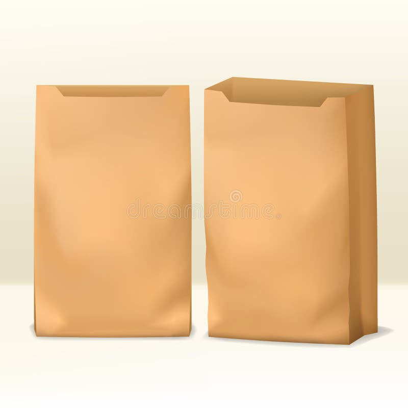 Brown Paper Bag Side View Stock Illustrations – 71 Brown Paper Bag Side ...