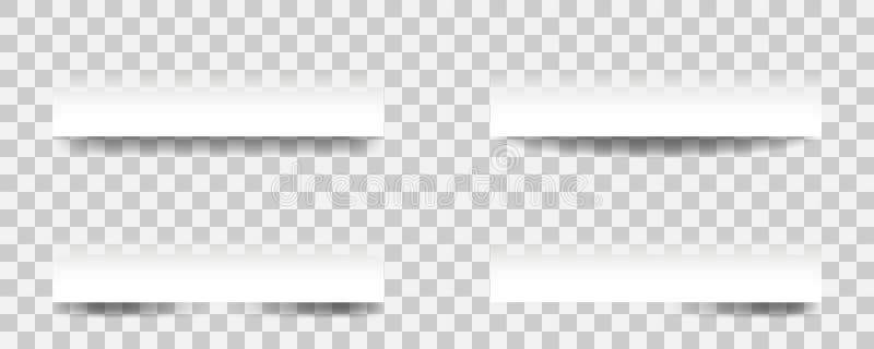 Realistic Transparent Circle Shadow. Shadow Label Template Effect Stock ...