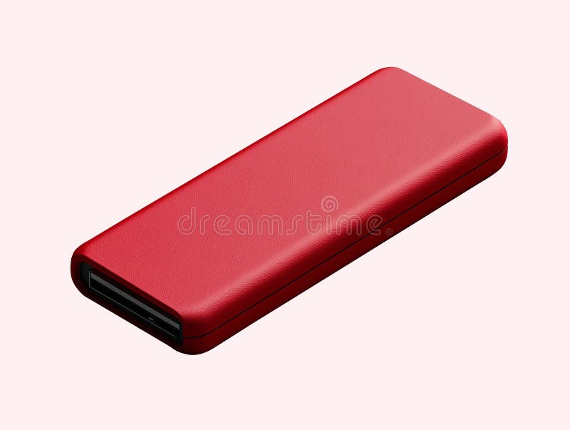 Realistic Pen Drive Mock Up Used for Gigabyte Storage and Efficient ...