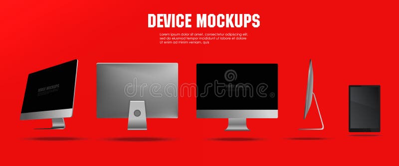 Set of Realistic Personal Computer Ports Connectors or Usb Universal ...