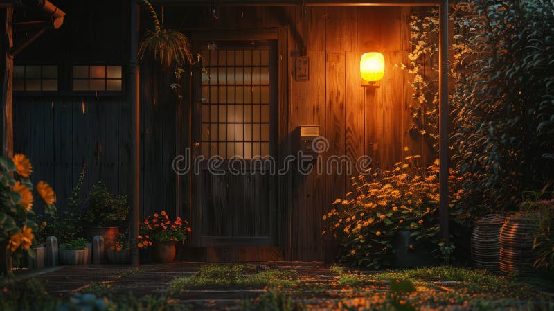 Realistic Photo Capturing a Cozy Ambiance with Warm Lighting Creating ...