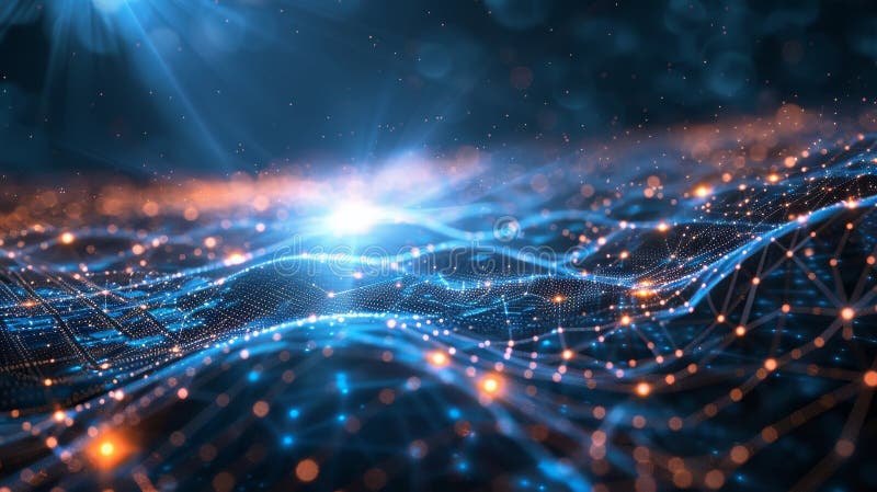 Realistic Photo Depicting Quantum Computing Constellations for Enhanced ...