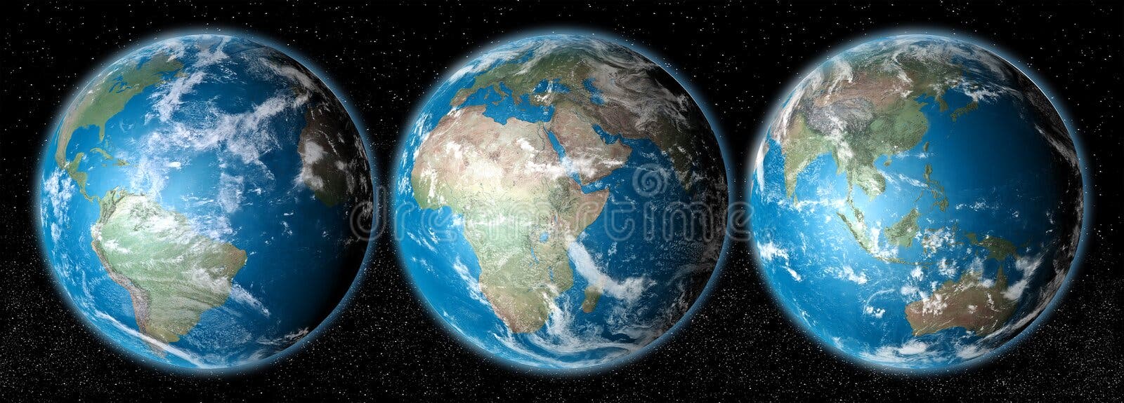 Realistic planet earth stock image. Illustration of nasa - 40044099