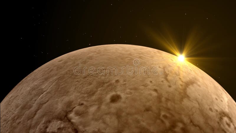 Pluto Planet with Green Screen Stock Footage - Video of astronomy, side ...