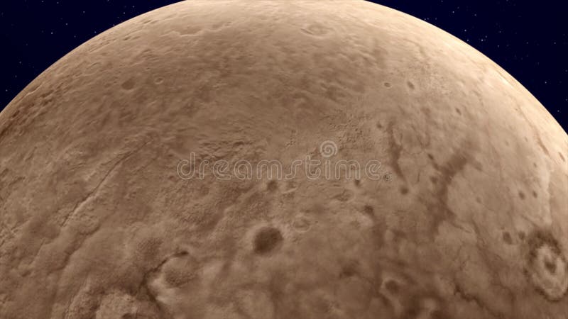 Pluto Planet with Green Screen Stock Footage - Video of astronomy, side ...