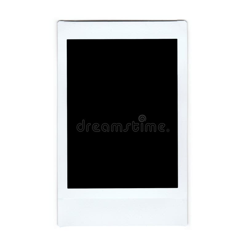 Realistic Polaroid Frame Photo Template, Instant Photo Frame Isolated ...