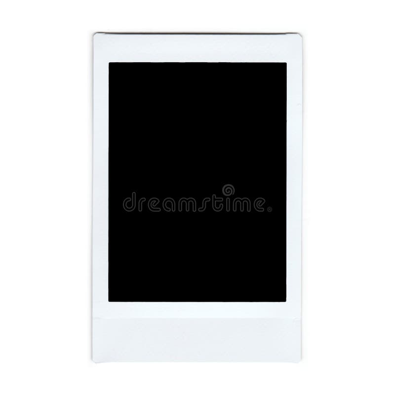 Realistic Polaroid Frame Photo Template, Instant Photo Frame Isolated ...