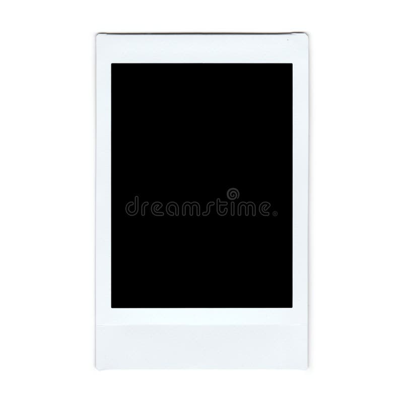 Realistic Polaroid Frame Photo Template, Instant Photo Frame Isolated ...