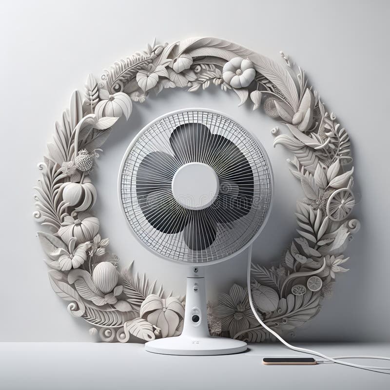 Standing Fan Drawing Stock Illustrations – 173 Standing Fan Drawing ...