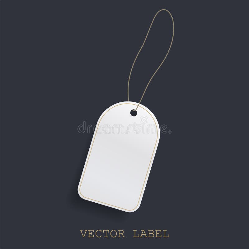 Realistic Price Label for Sale or Discount. Empty Tag Template Stock ... Realistic Price Label for Sale or Discount. Empty Tag Template Stock ...