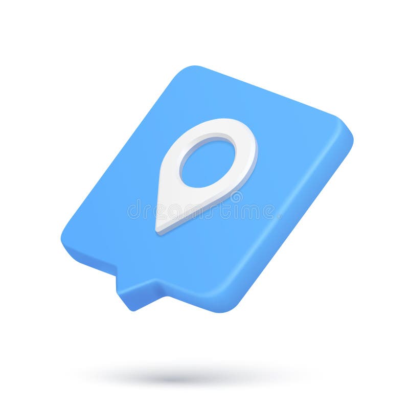 Realistic Quick Tips Map Pin GPS Location Pointer Find Position 3d Icon ...