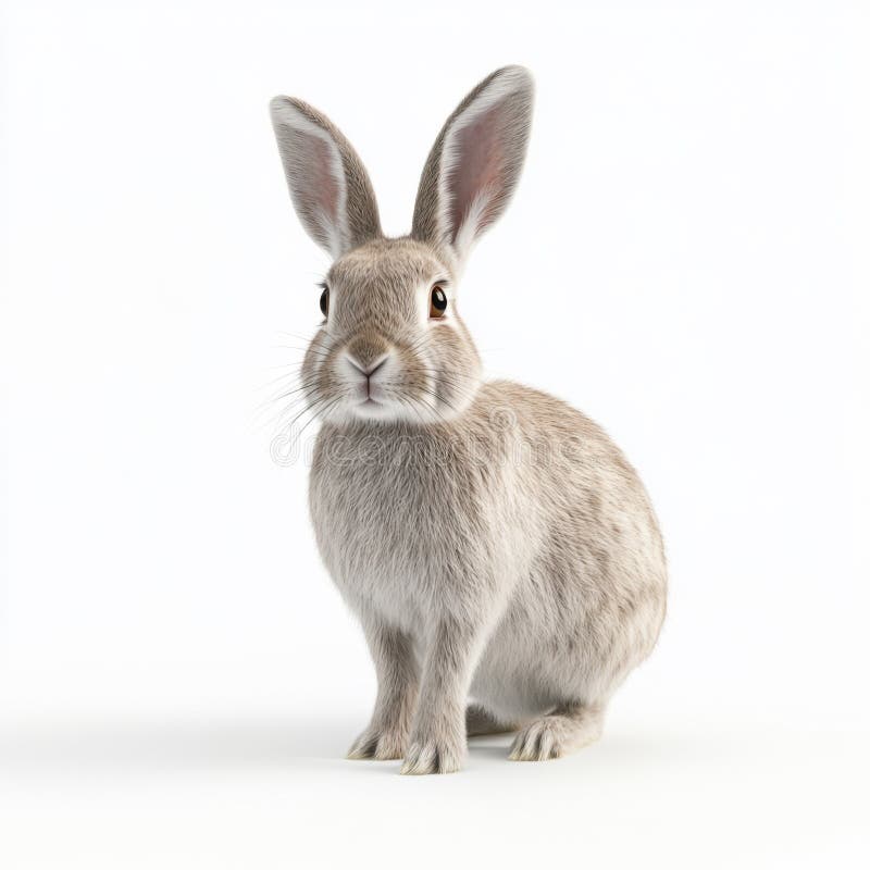 Realistic Rabbit Stock Illustrations – 20,019 Realistic Rabbit Stock ...