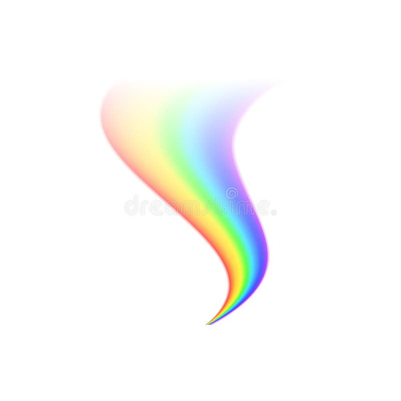 Realistic Rainbow Spectrum stock vector. Illustration of orange - 275470099