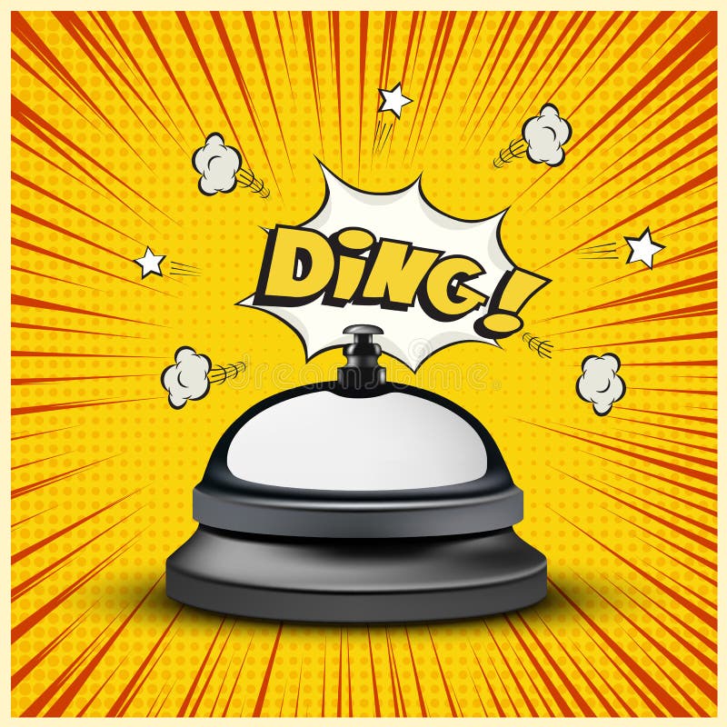 Reception Bell Cartoon Icon Stock Illustrations – 191 Reception Bell ...