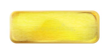 Realistic Rectangular Light Gold Polished Metal, Steel Plate Texture ...