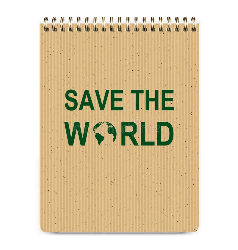 Brown notepad Background stock illustration. Illustration of note ...