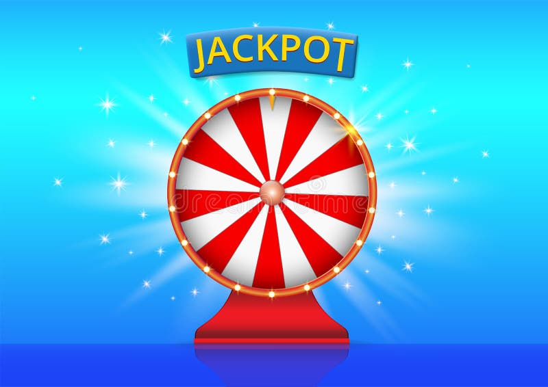 Jackpot Win in the Wheel of Fortune. Wheel of Fortune on Transparent ...