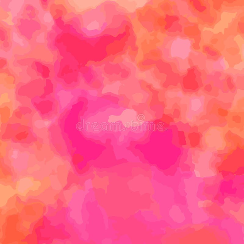 Realistic Red Painted Watercolor Abstract Background - Vector Stock ...