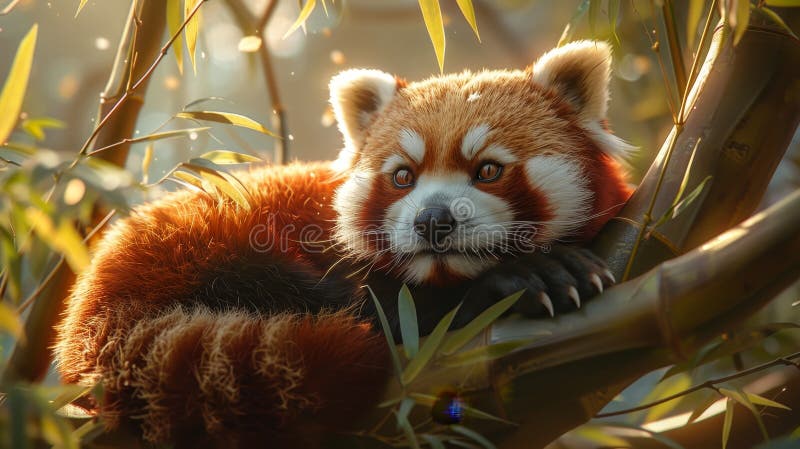 Red Panda Realistic Stock Illustrations – 280 Red Panda Realistic Stock ...