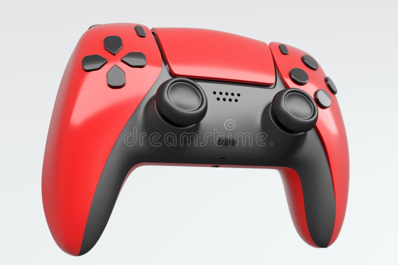 Video Game Joystick for Flight Simulator on Cylinder Podium with Step ... Video Game Joystick for Flight Simulator on Cylinder Podium with Step ...