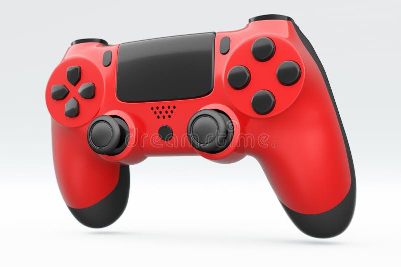 Realistic Red Video Game Joystick Stock Illustrations – 267 Realistic ...