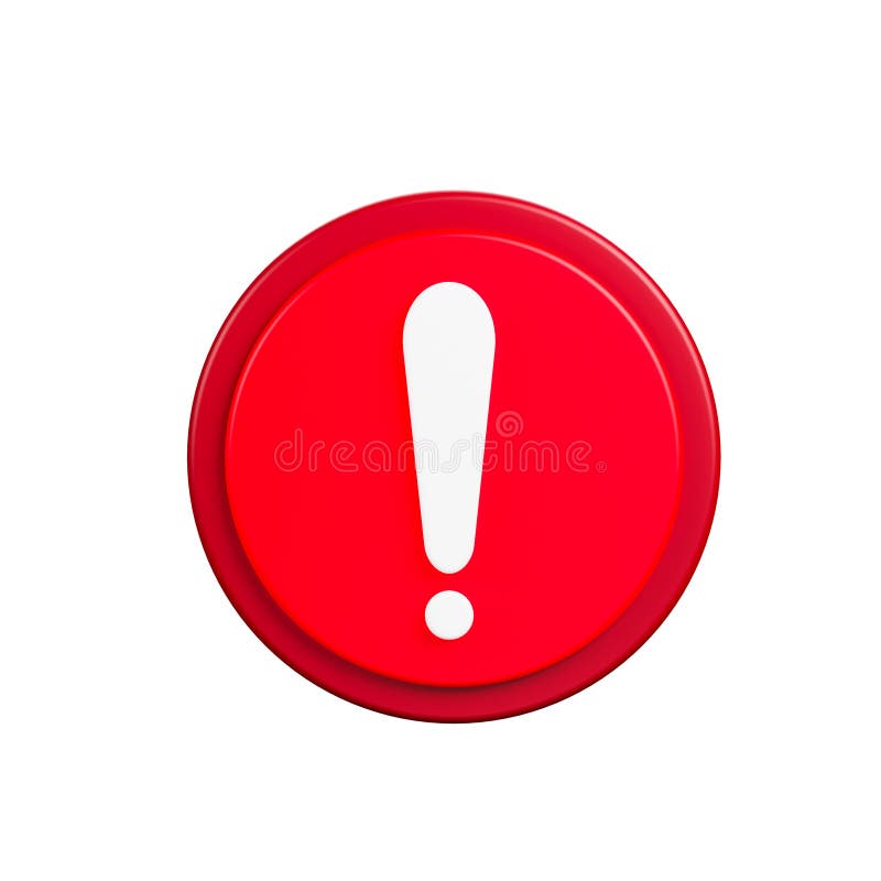 Red-white Circle Warning Sign, Beware Danger, Hot, Symbol Sign, Front ...