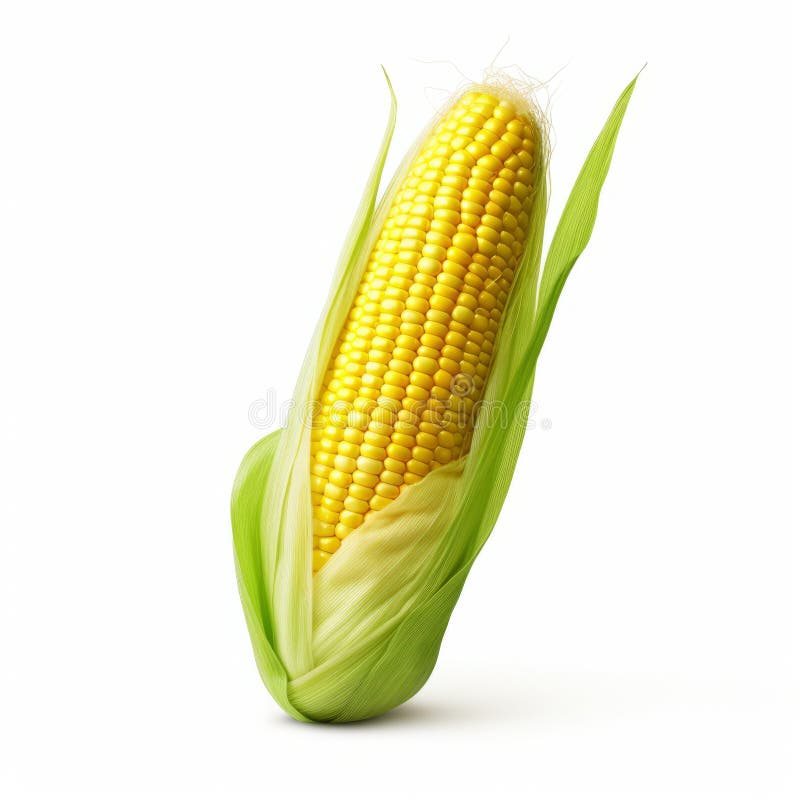 Realistic Rendering of Corn on the Cob: a Visual Delight Stock ...