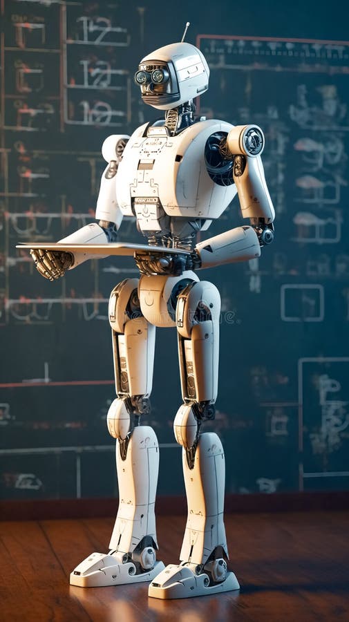 Realistic Robot, Banner Design, Fantasy Character, Generative Ai. Stock ...