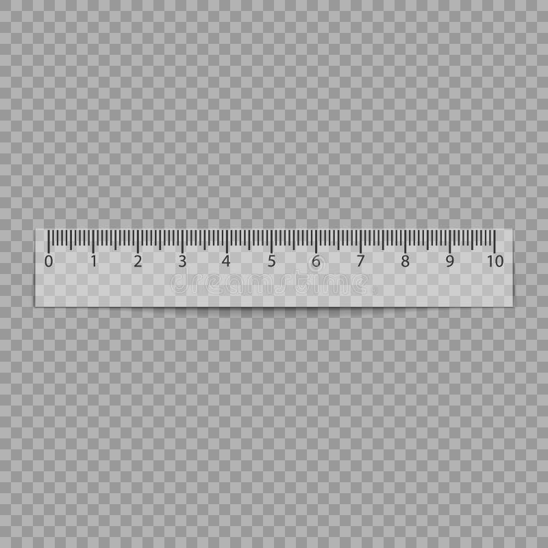 Realistic Ruler Isolated on White Background. Vector Illustration Stock ... Realistic Ruler Isolated on White Background. Vector Illustration Stock ...