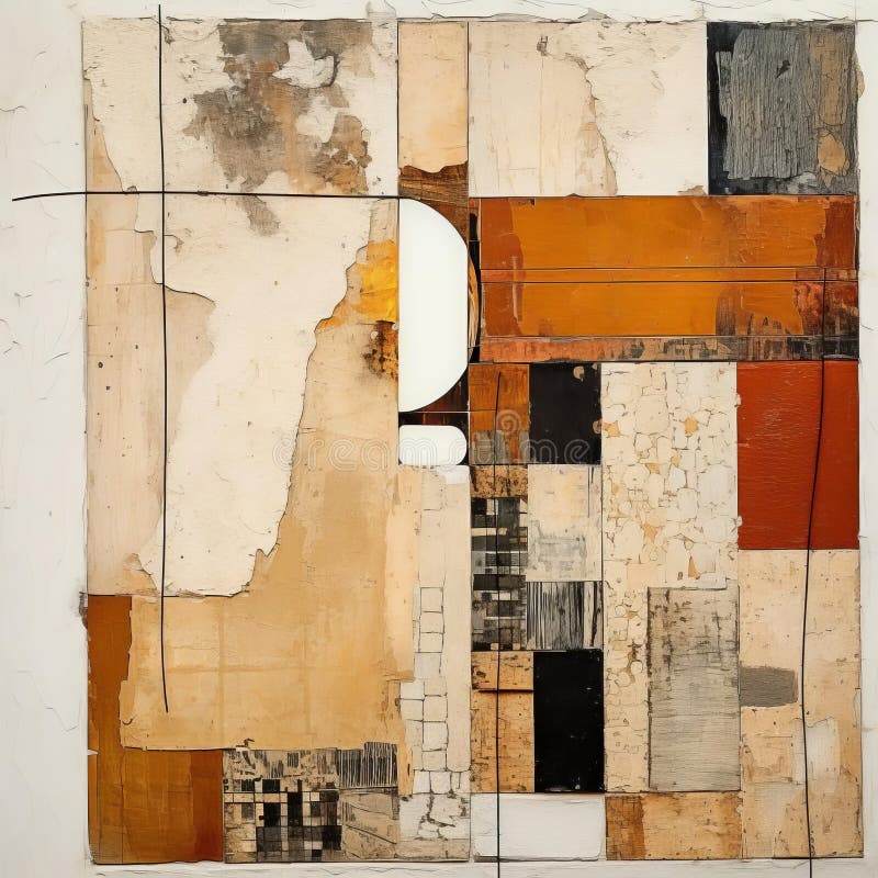 Realistic Rust and White Background Textures for Cutout Collage Stock ...