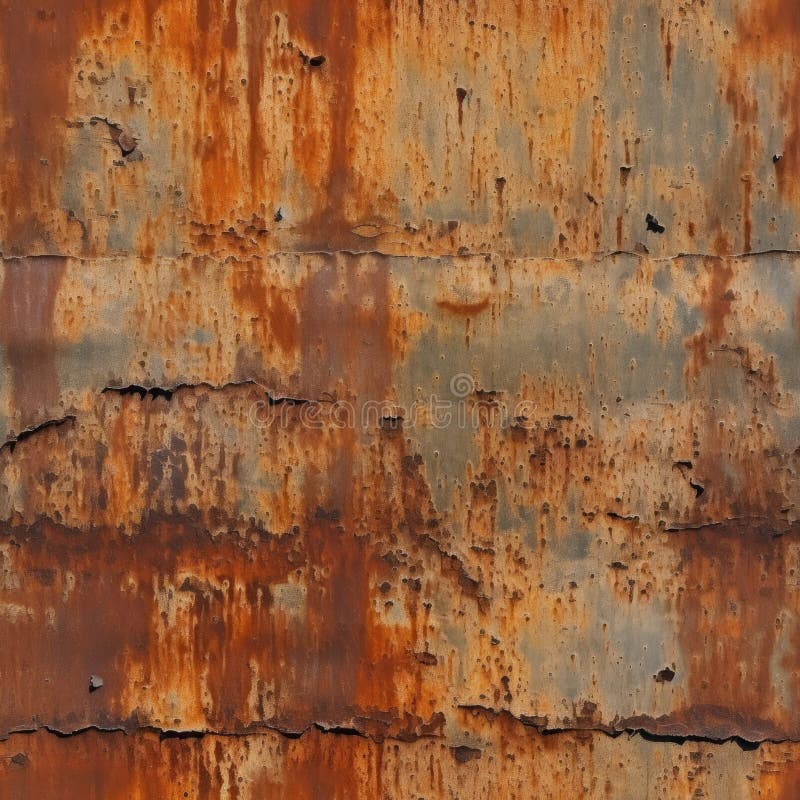 Realistic Rustmetal Texture Background Stock Illustration ...