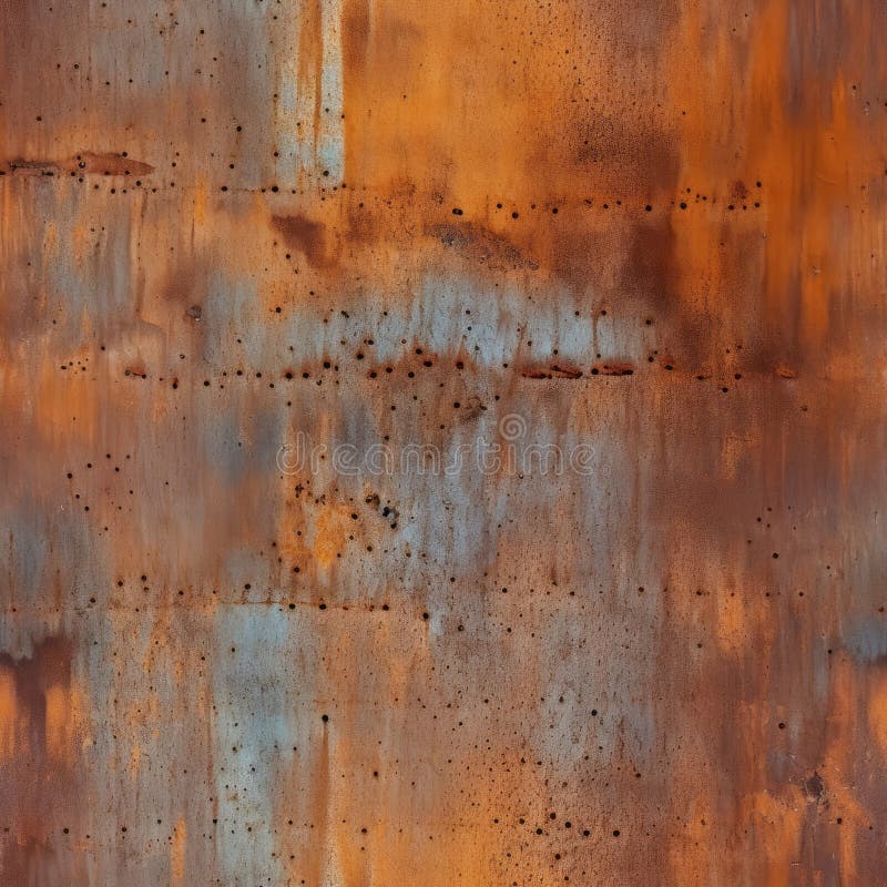 Realistic Rustmetal Texture Background Stock Illustration ...