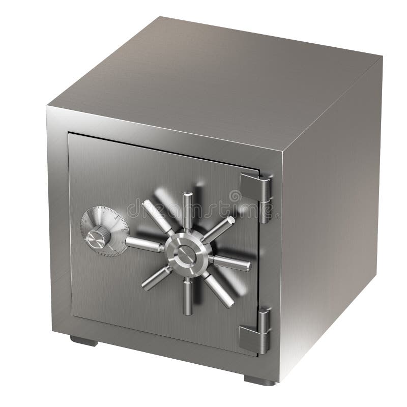 Realistic Safe Box stock illustration. Illustration of safe - 85889182