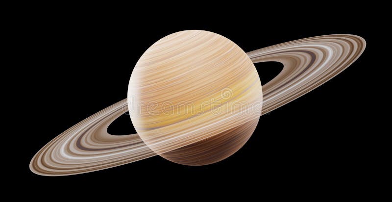 Realistic saturn stock illustration. Illustration of barren - 33325464