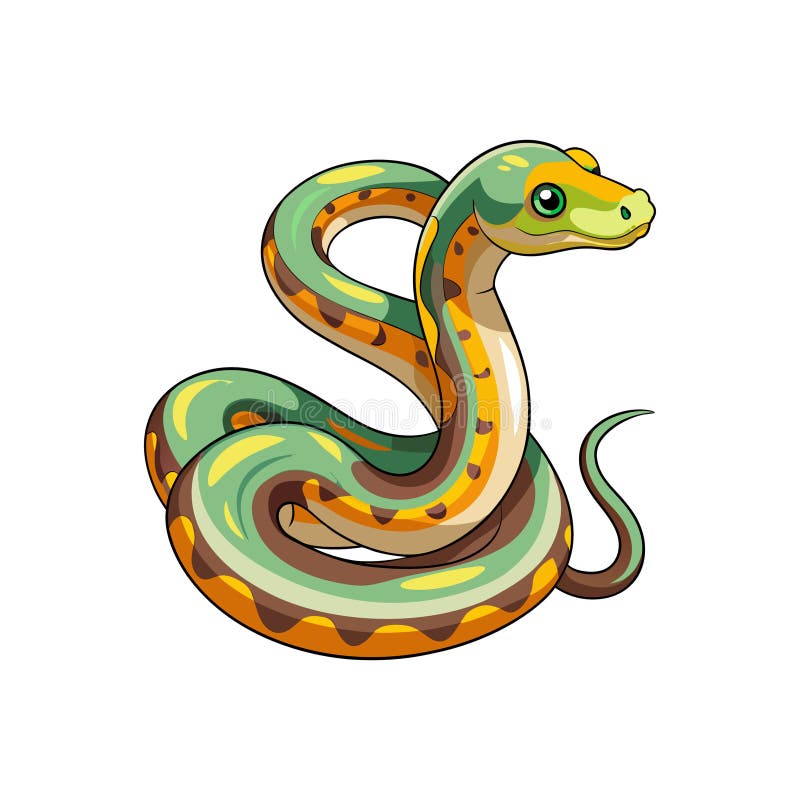 Realistic Scrub Python Stock Illustrations – 12 Realistic Scrub Python Stock Illustrations ...