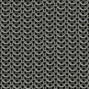 Chain Armor Coat Mail Seamless Texture Stock Illustrations – 42 Chain ...