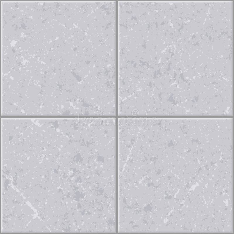 Realistic Seamless Gray Stone Tile Texture with Rough Surface Grain ...