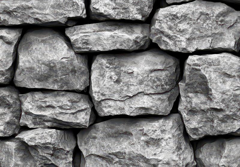 Realistic Seamless Texture of Gray Stone Wall for Backgrounds and ...