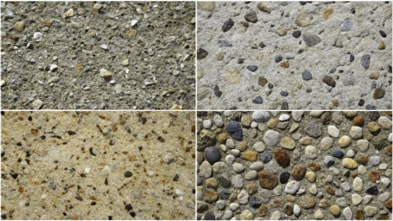 Realistic Seamless Textures Stone Dirt and Concrete Patterns for Design ...