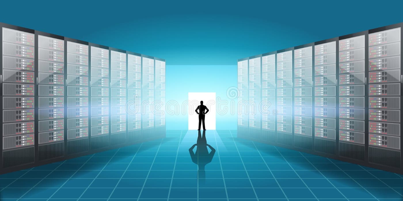 Server Silhouette Stock Illustrations – 7,684 Server Silhouette Stock ...