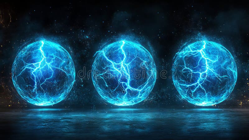 Electric ball stock photo. Image of cable, coil, electricity - 138300400